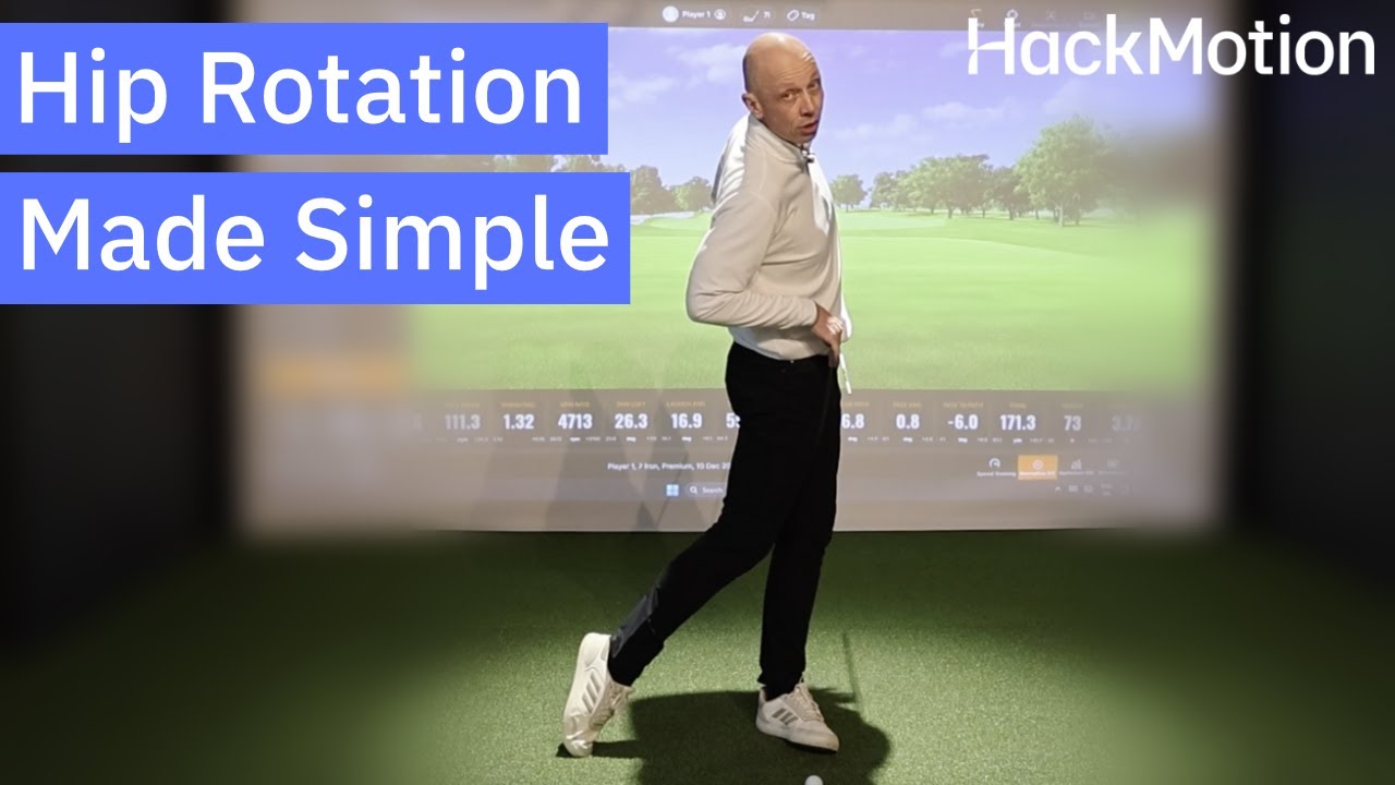 Hip Rotation Made Simple: Hit Longer, Straighter Shots - YouTube