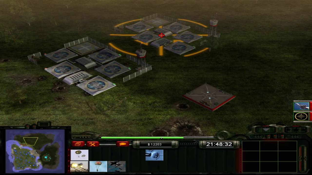Command & Conquer Contra Mod: Infantry General vs Air Force General vs ...