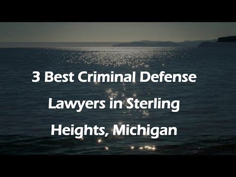 3 Best Criminal Defense Lawyers in Sterling Heights, Michigan | Criminal Lawyers