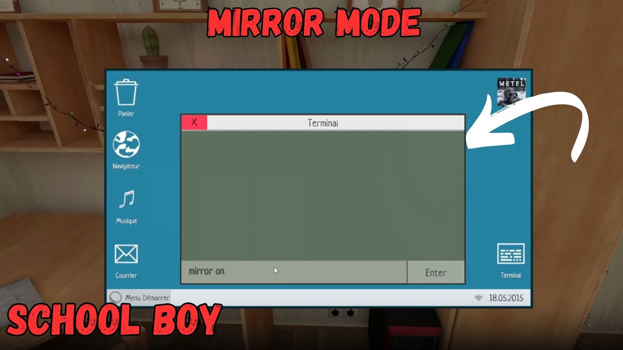 HOW TO ACTIVATE MIRROR MODE ON SCHOOLBOY RUNAWAY TUTORIAL Activate ...
