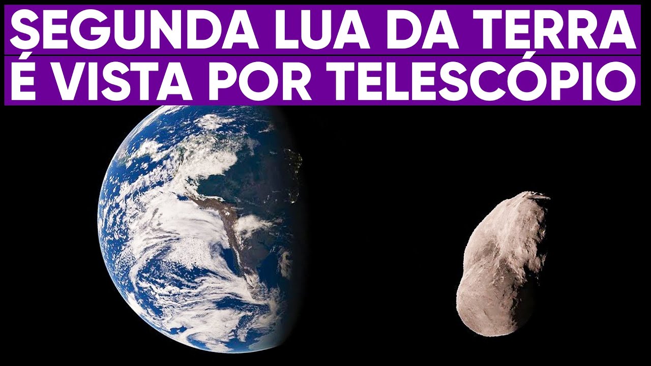 Telescópio revela a segunda lua da Terra - YouTube