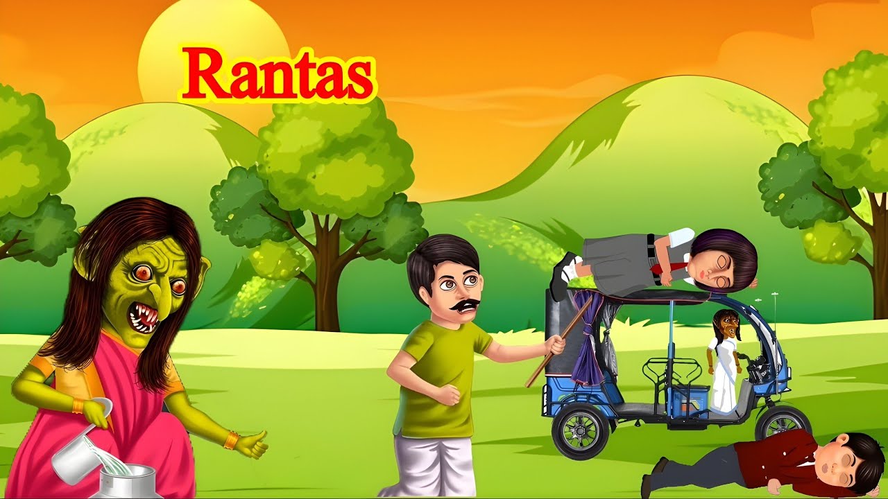 rantas in auto episode 12 / Kashmiri cartoon tv / rantas voice ...
