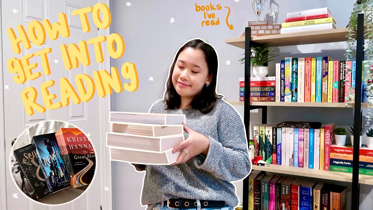 Tips on How to Get into Reading & Read More 📚🎧 - YouTube