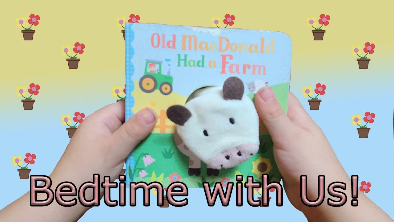 Old MacDonald Had a Farm 🐄(Finger Puppet Board BOOK READ ALOUD, Nursery ...