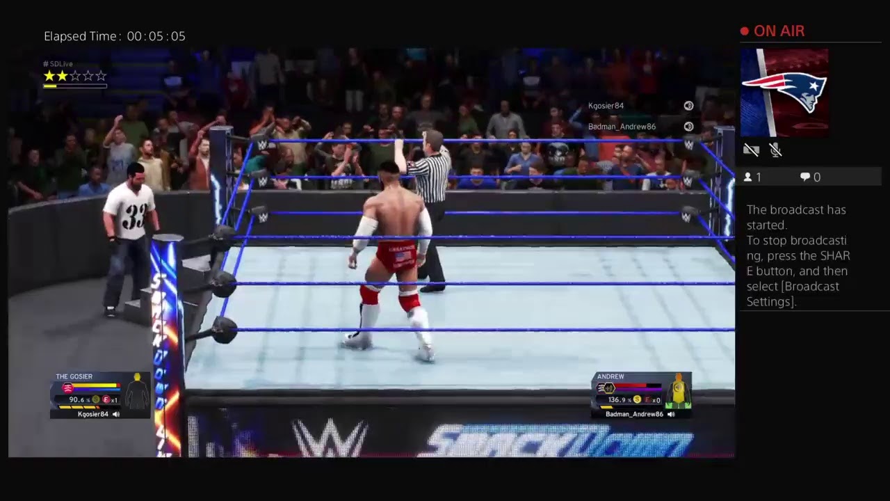 Gosiermania vs badman andrew - YouTube