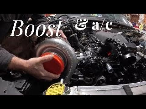 Modifying the On3 G-body turbo kit for A/C - YouTube