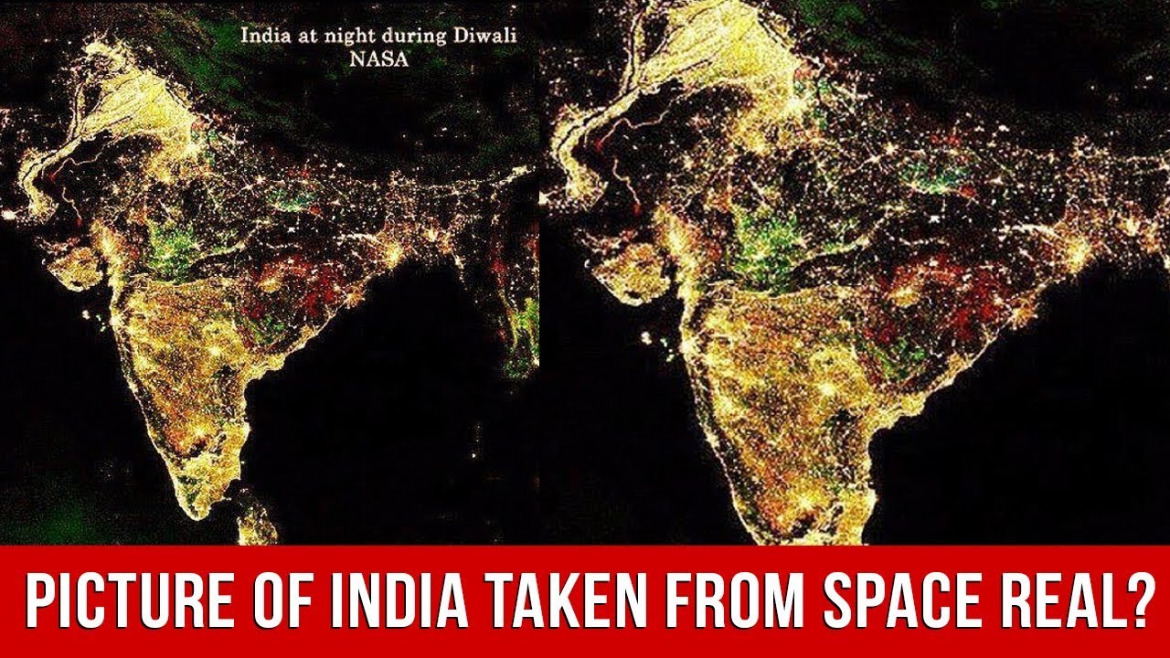 Diwali Picture From Nasa