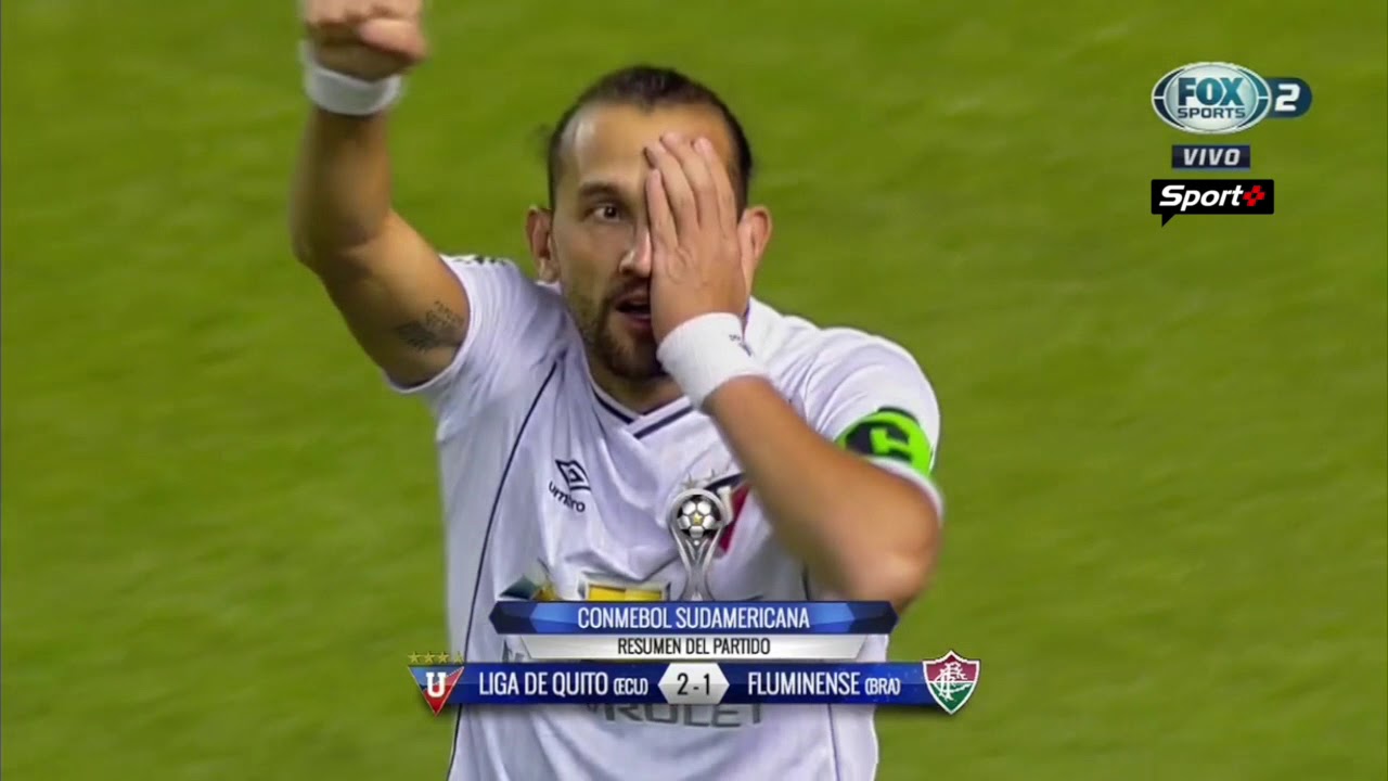 Liga de Quito vs Fluminense 2-1 [2-2] RESUMEN GOLES Octavos Vuelta Copa ...