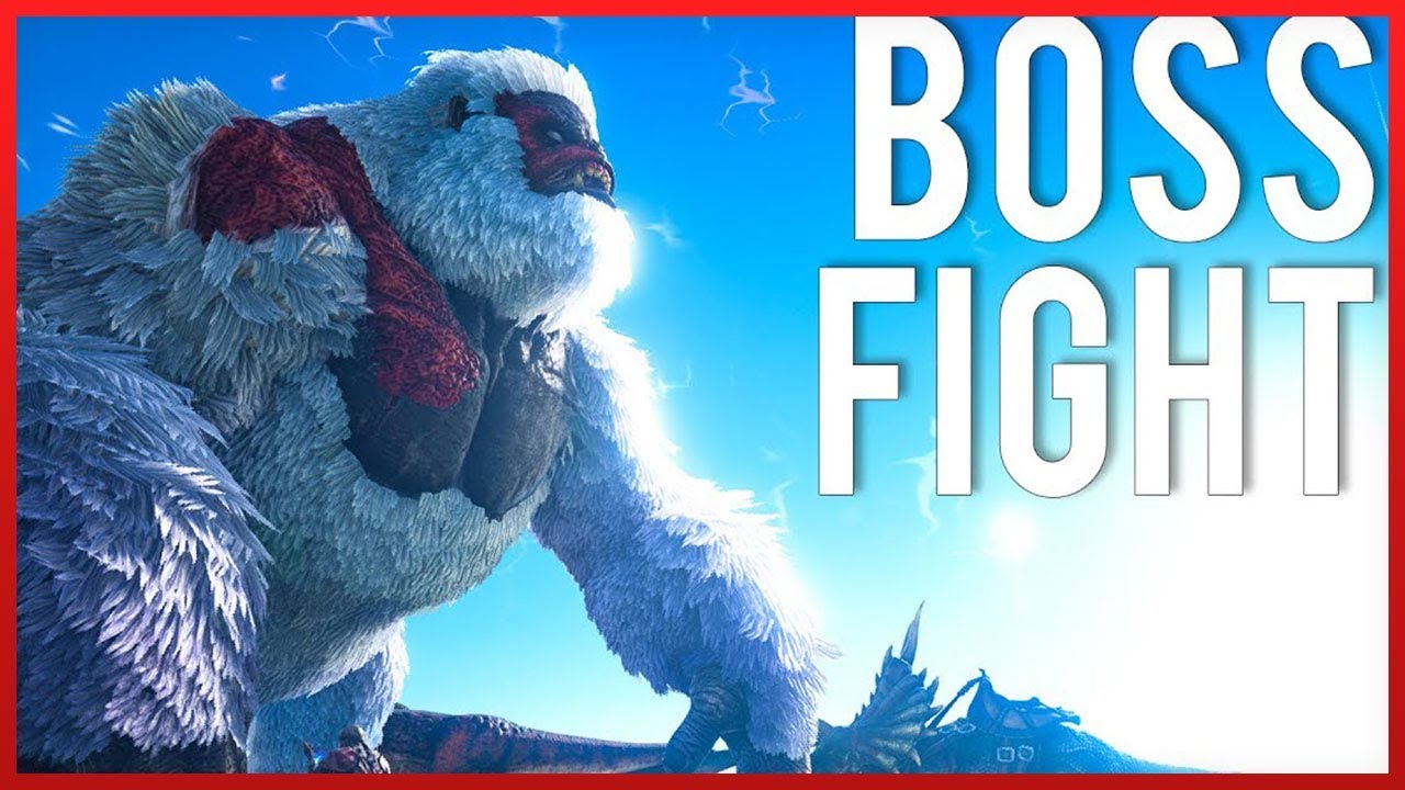 Ark Survival Evolved Island Boss Fight #5 - YouTube