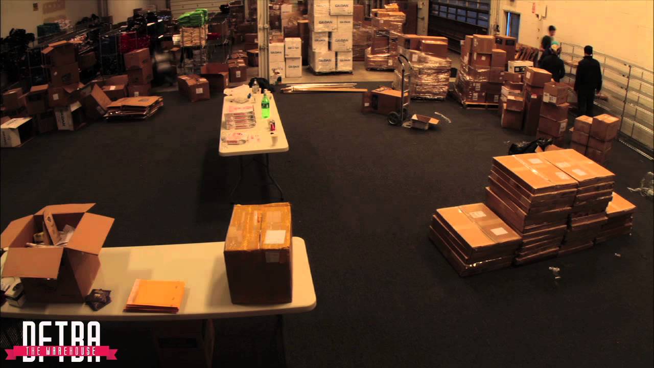 BONUS - New Warehouse Setup - Time-Lapse - YouTube