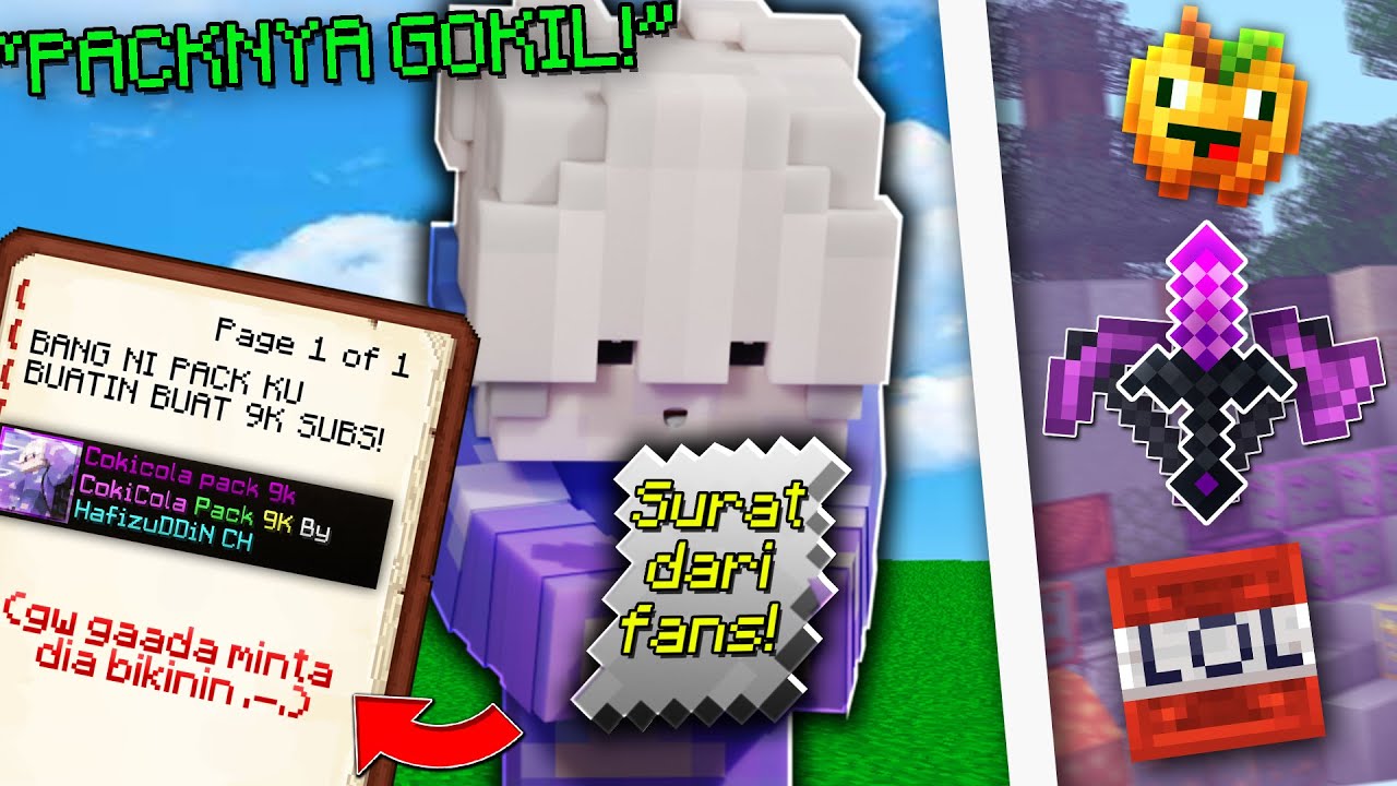 Aku dibikinin Pack oleh FANSKU, dan Packnya GOKIL BANGET! (cokicola 9k ...
