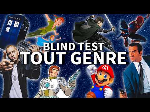 BLIND TEST - TOUT GENRE (80 extraits)