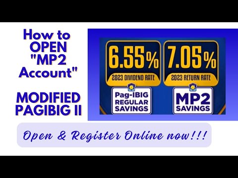 HOW TO OPEN MP2 ACCOUNT ONLINE #MP2 #pagibigmp2 #tutorial - YouTube