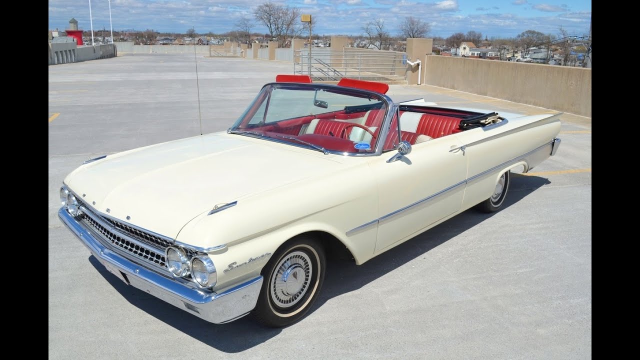 1961 Ford Galaxie Sunliner Convertible - YouTube