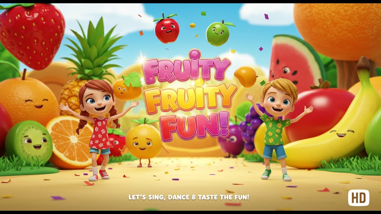 Fruity Fruity Fun! | Kid Songs | Preschool Learning - YouTube