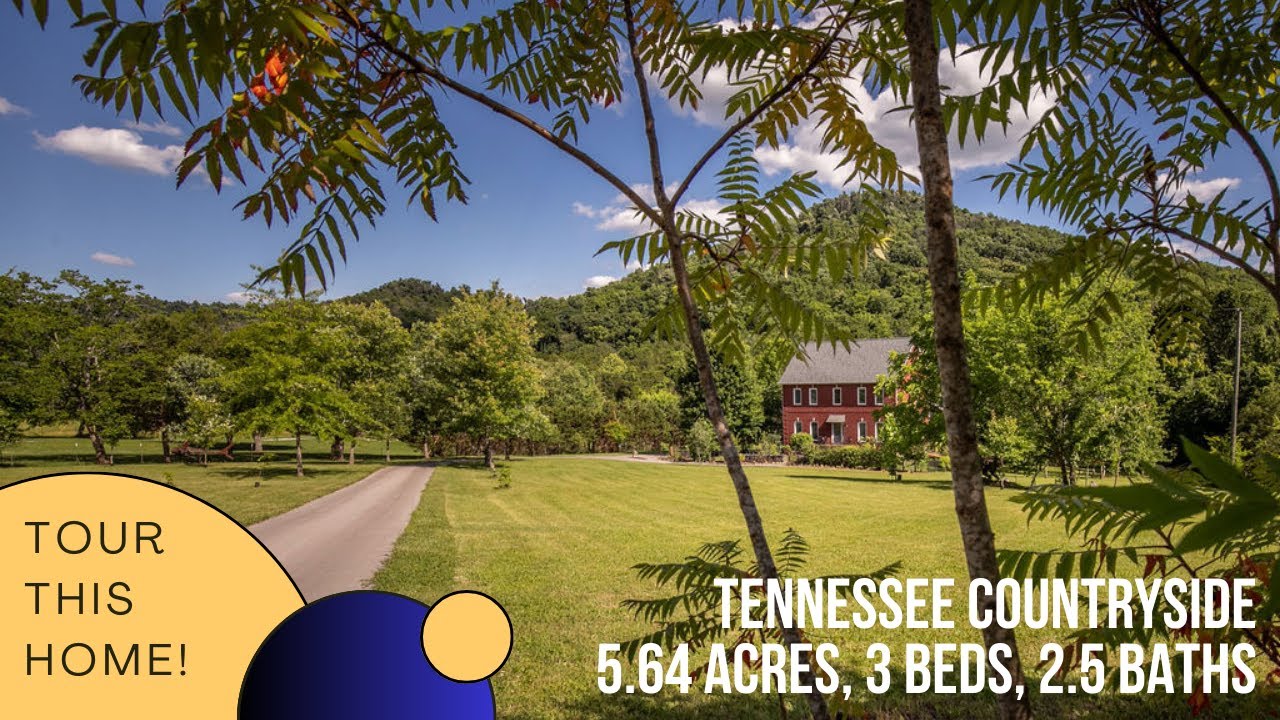Tour This Peaceful Tennessee Countryside Home For Sale - YouTube