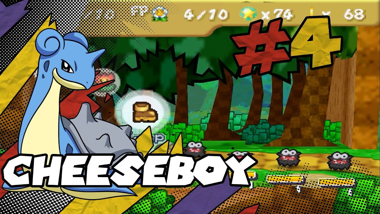 Let's Play Paper Mario, Part 4: Fuzzy Wuzzy - YouTube