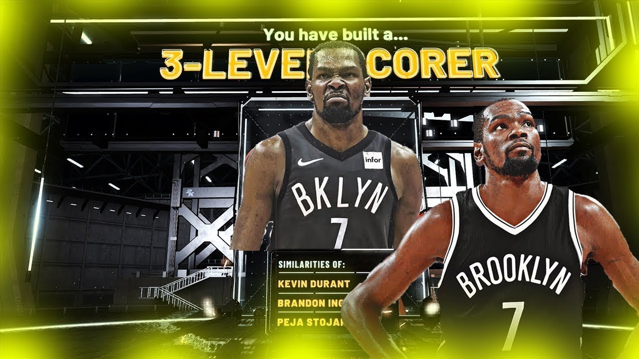 Kevin Durant Build on NBA 2K20 is a DEMIGOD!! BEST SF BUILD! NBA 2K20 ...