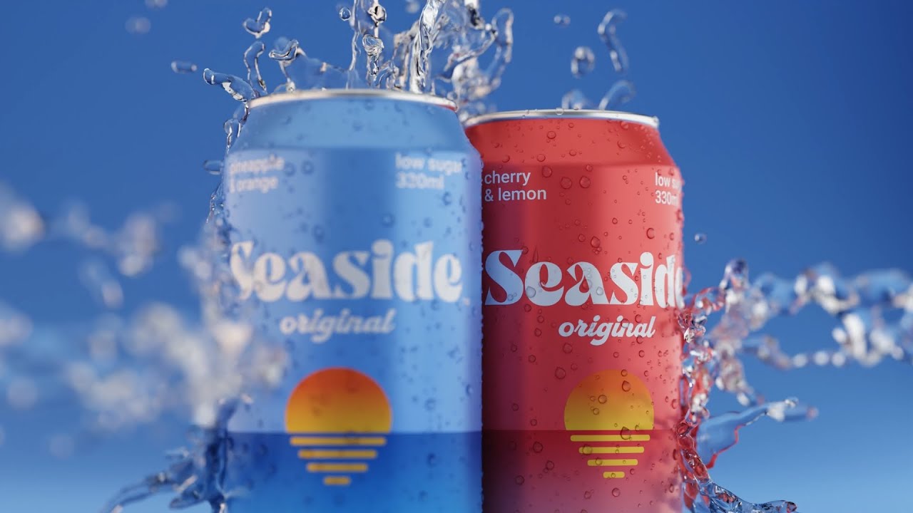 Seaside Drink Commercial Made In Blender 3.2 + Davinci Resolve 18 - YouTube