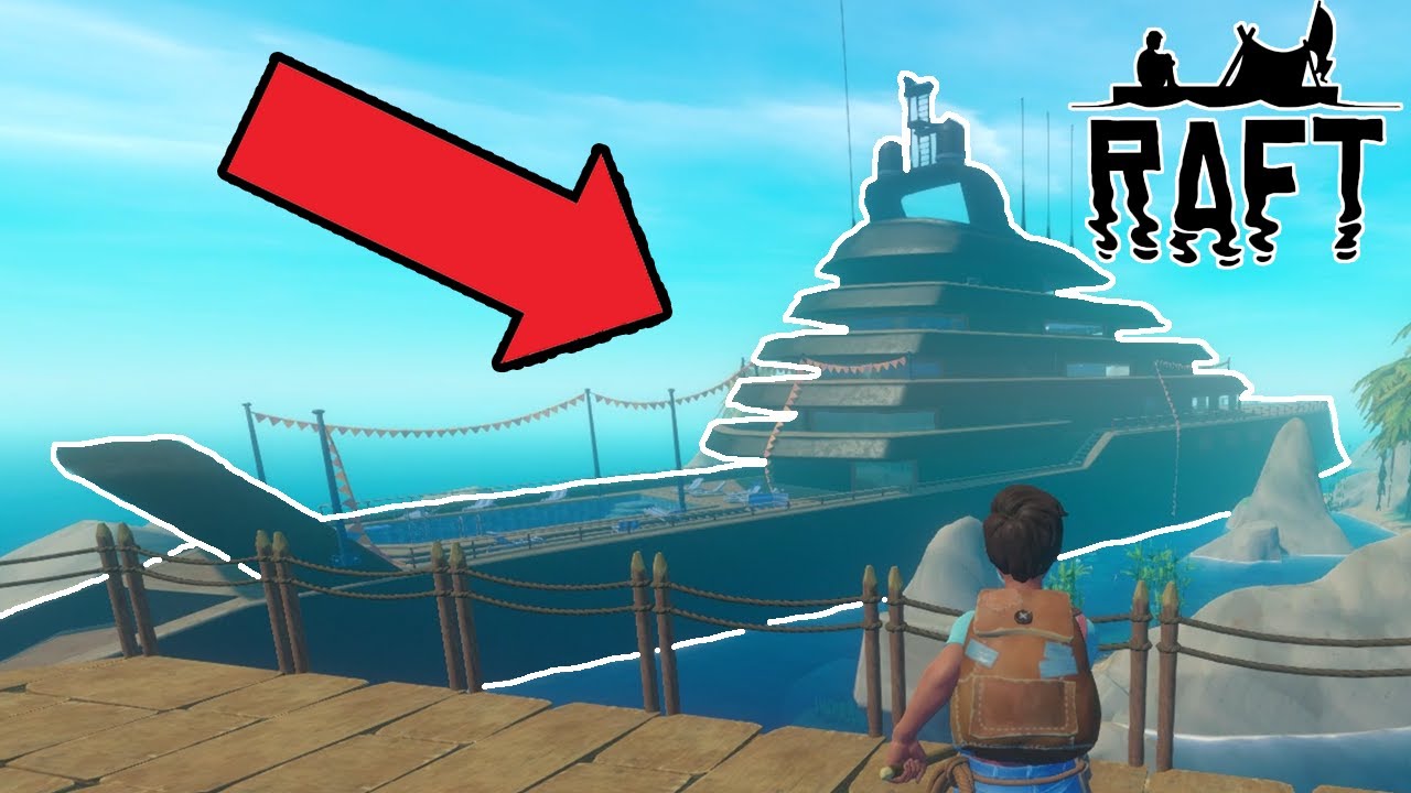 EXPLORING A GIANT YACHT | RAFT #11 - YouTube