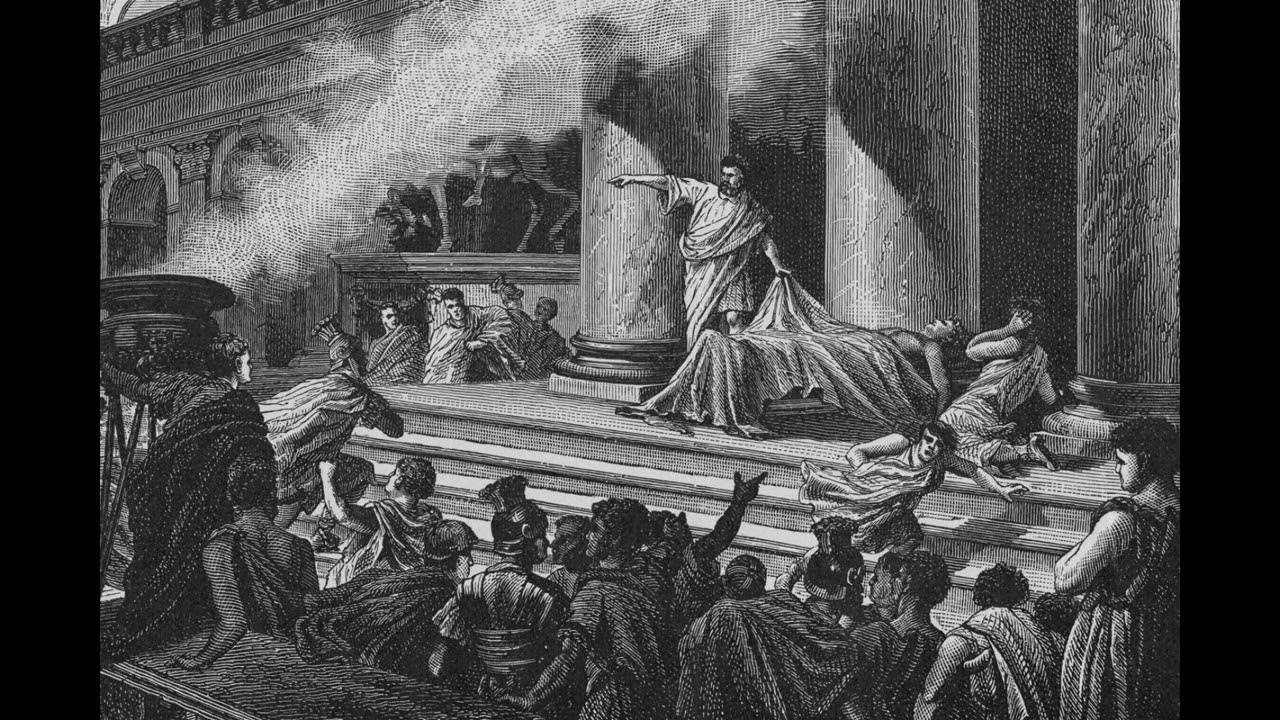 Mark Anthony's speech - friends, romans, countrymen. - YouTube