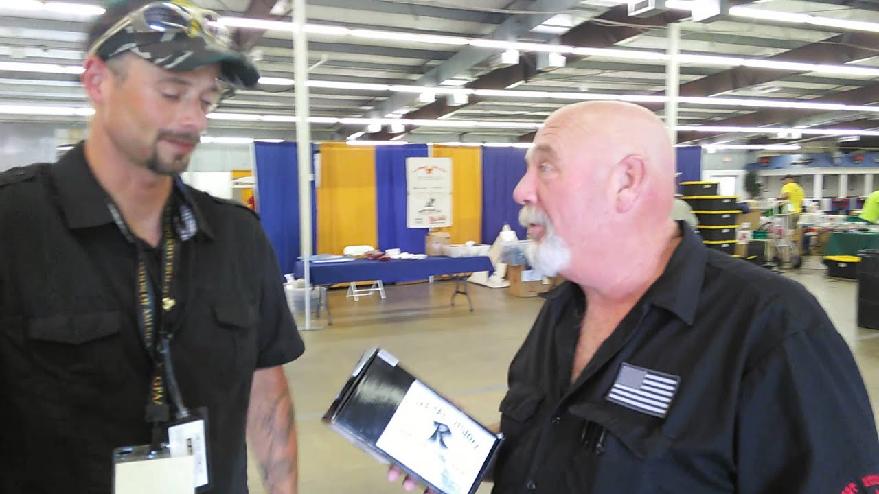 Metal Vision owner Travis Riley, Gives Kevin Hoagland a Metal Vision ...