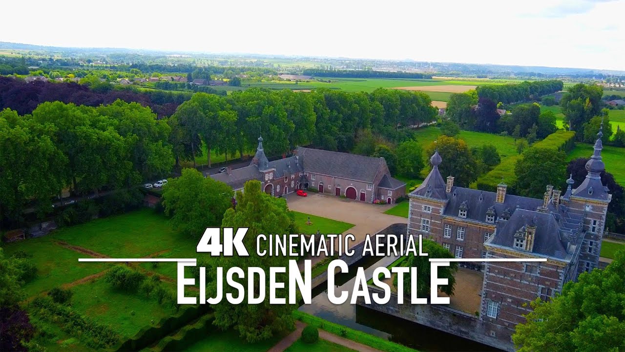 EIJSDEN CASTLE MAASTRICHT 4K Drone | THE NETHERLANDS Aerial - YouTube