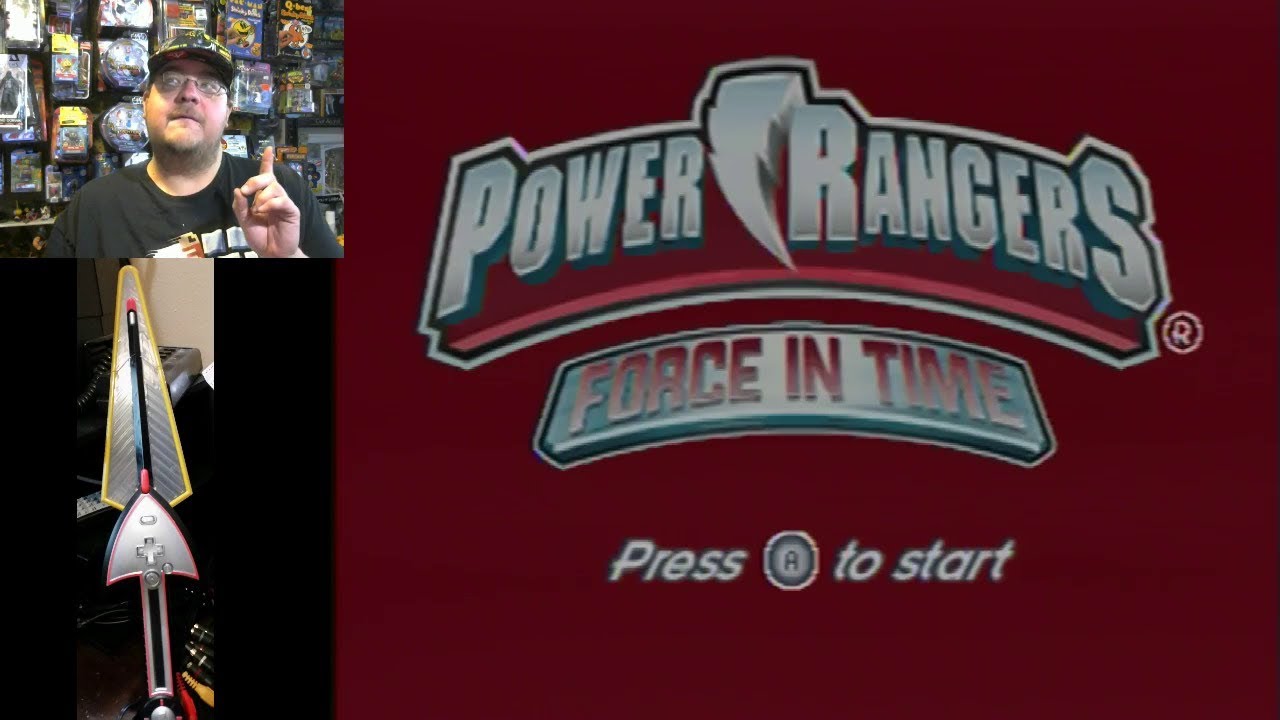 Power Rangers Force in Time Plug & Play TV Games Motion - game play ...