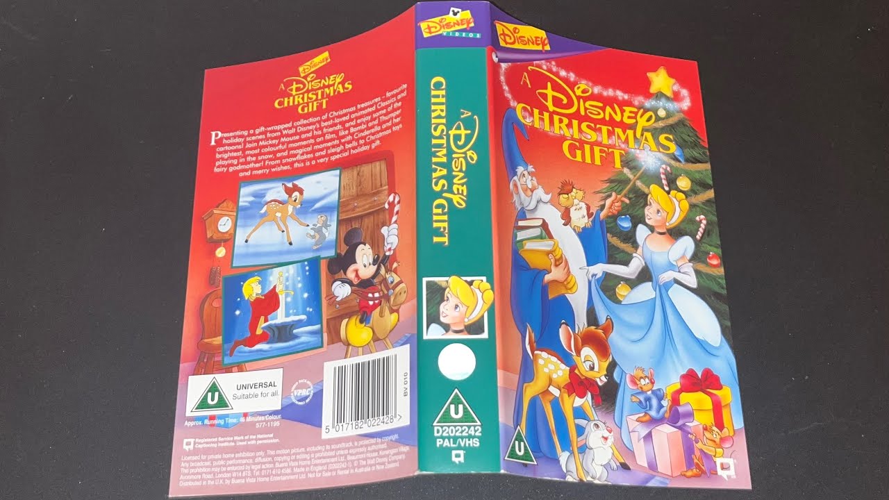Opening & Closing to A Disney Christmas Gift (1995 VHS UK) - YouTube