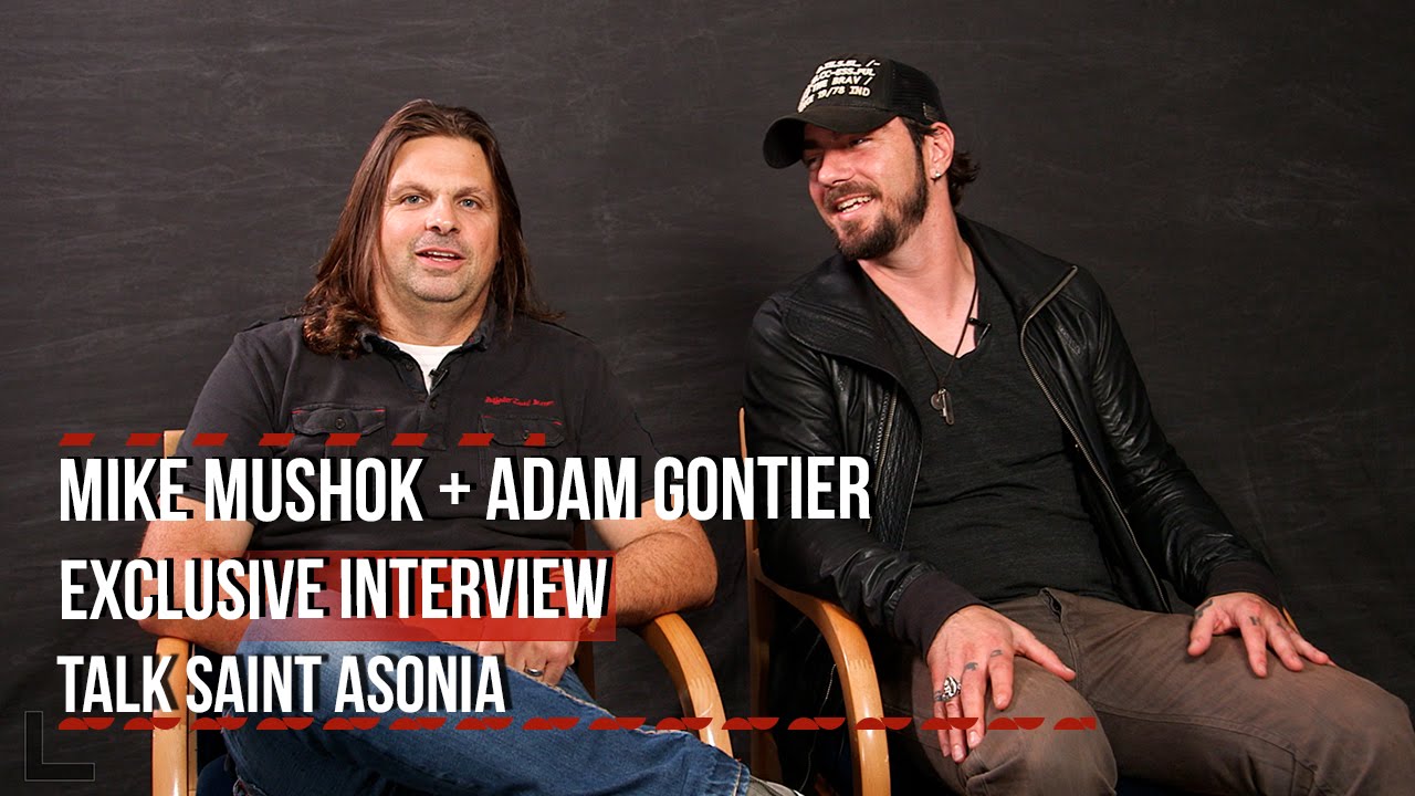Mike Mushok + Adam Gontier Talk Saint Asonia - YouTube