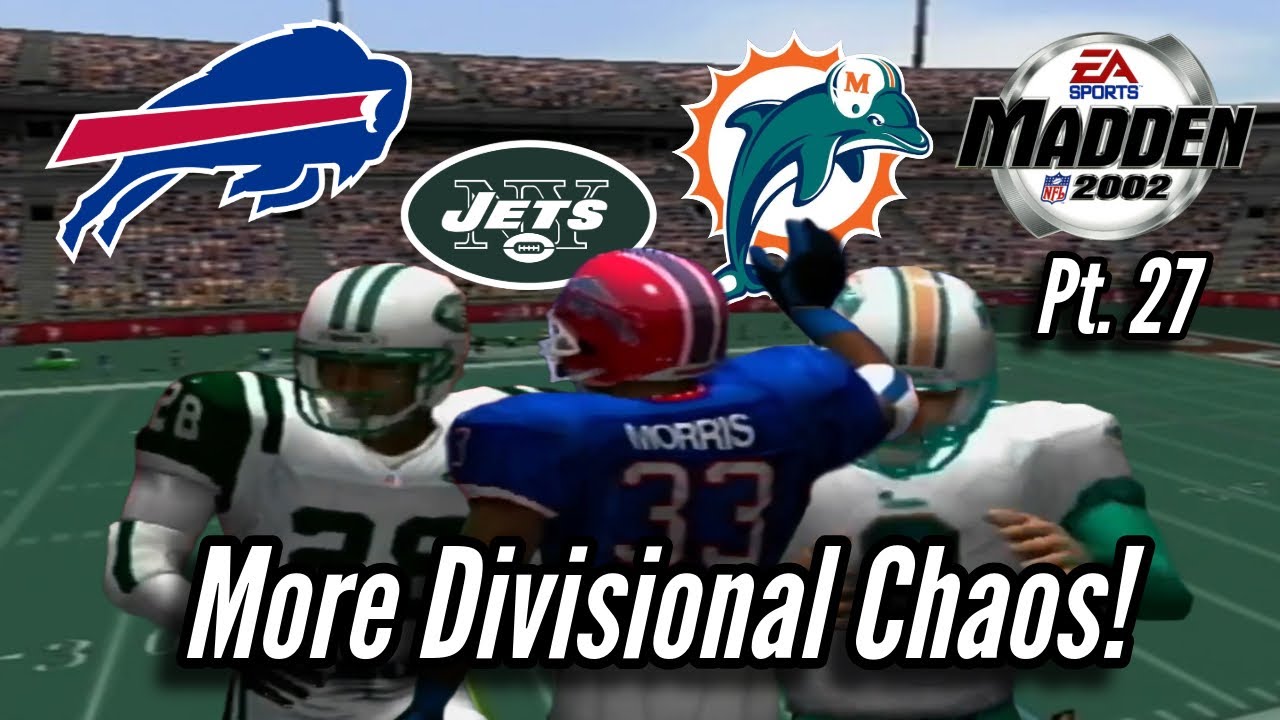Madden 2002 Buffalo Bills Franchise: Pt. 27: More Divisional Chaos ...