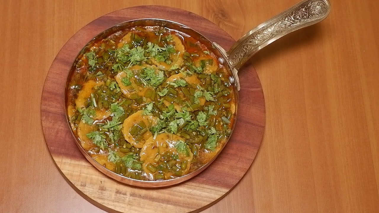 Choli Dhokli Sabji Recipe | Indian Sabji Recipe | Traditional Sabji ...