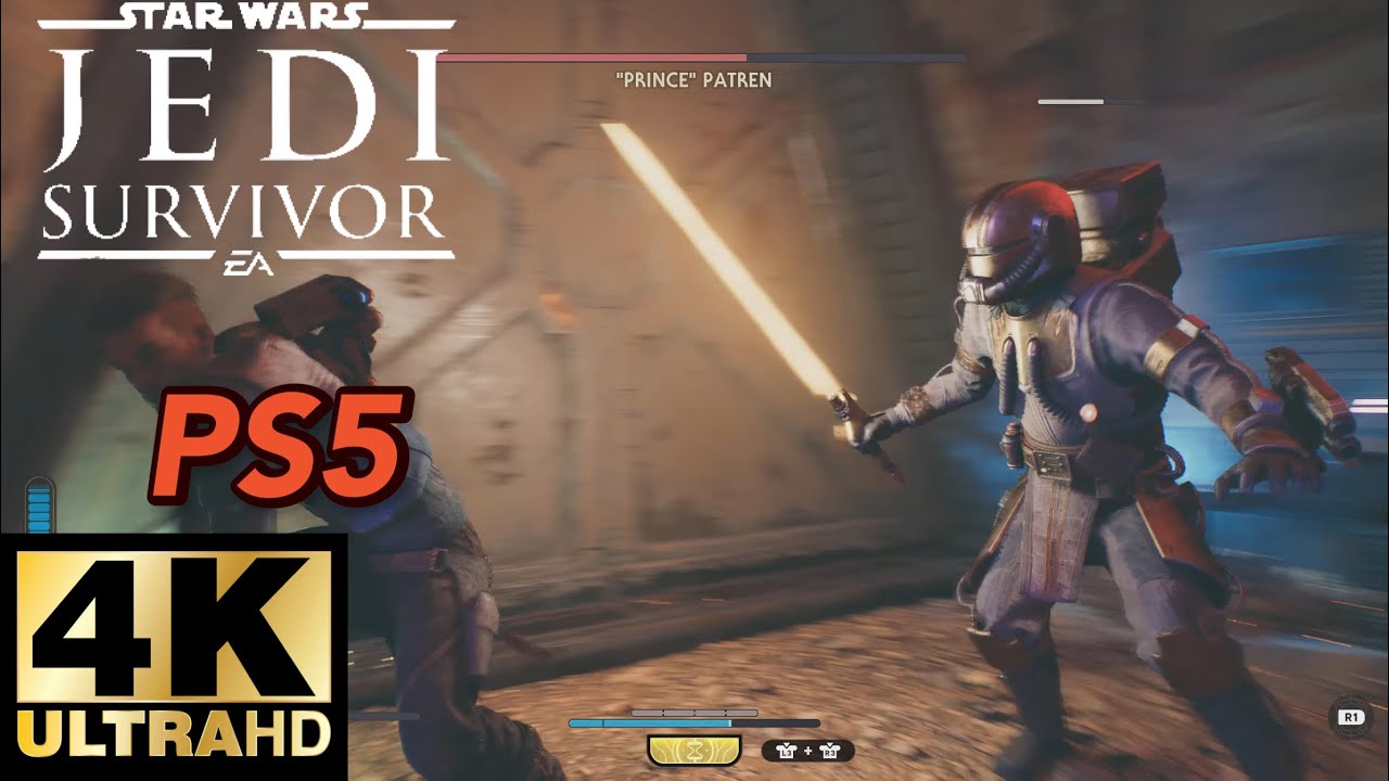 STAR WARS Jedi: Survivor (PS5) ─ Boss Fight "Prince" Patren (Grand ...