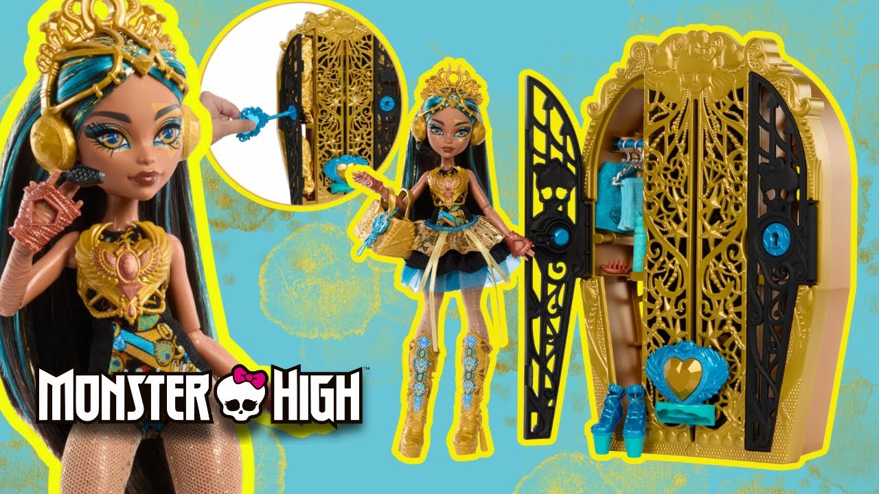 🐍UNBOXING🐍 Skulltimate Secrets Series 4 Cleo de Nile Monster High Doll ...