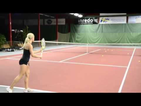 College Tennis Application - Alice Wenner - Sweden - YouTube