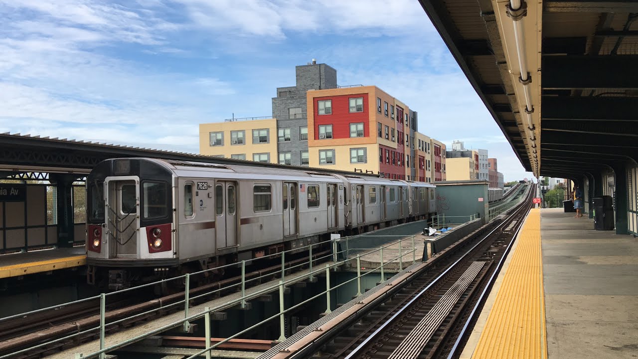 NYCTA IRT 60fps: New Lots Avenue Bound (2) Train Action @ Pennsylvania ...