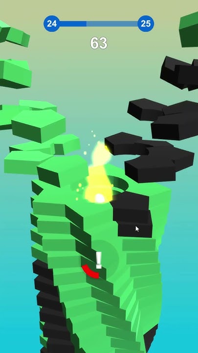 Stack Ball Breaker Game#24 #shorts #gaming 🔥🔥🔥 - YouTube