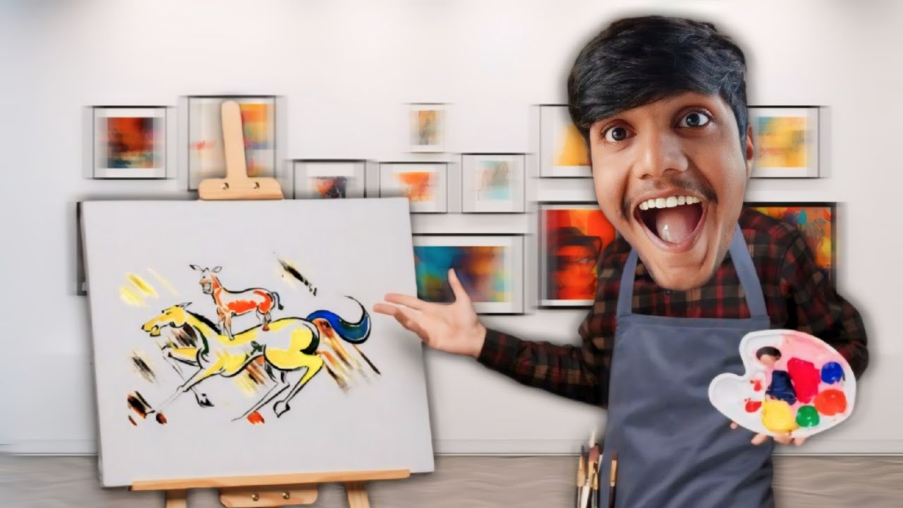 Becoming a Viral Painter in 24 Hours! - YouTube