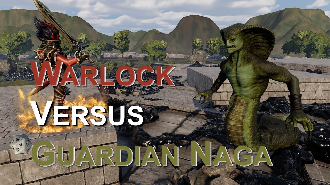 Warlock versus Guardian Naga: D&D Nemesis Battles, Ep 24 - YouTube