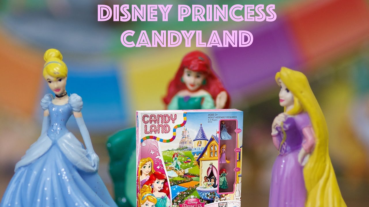 Candyland Board Game Disney Princess Edition Youtube