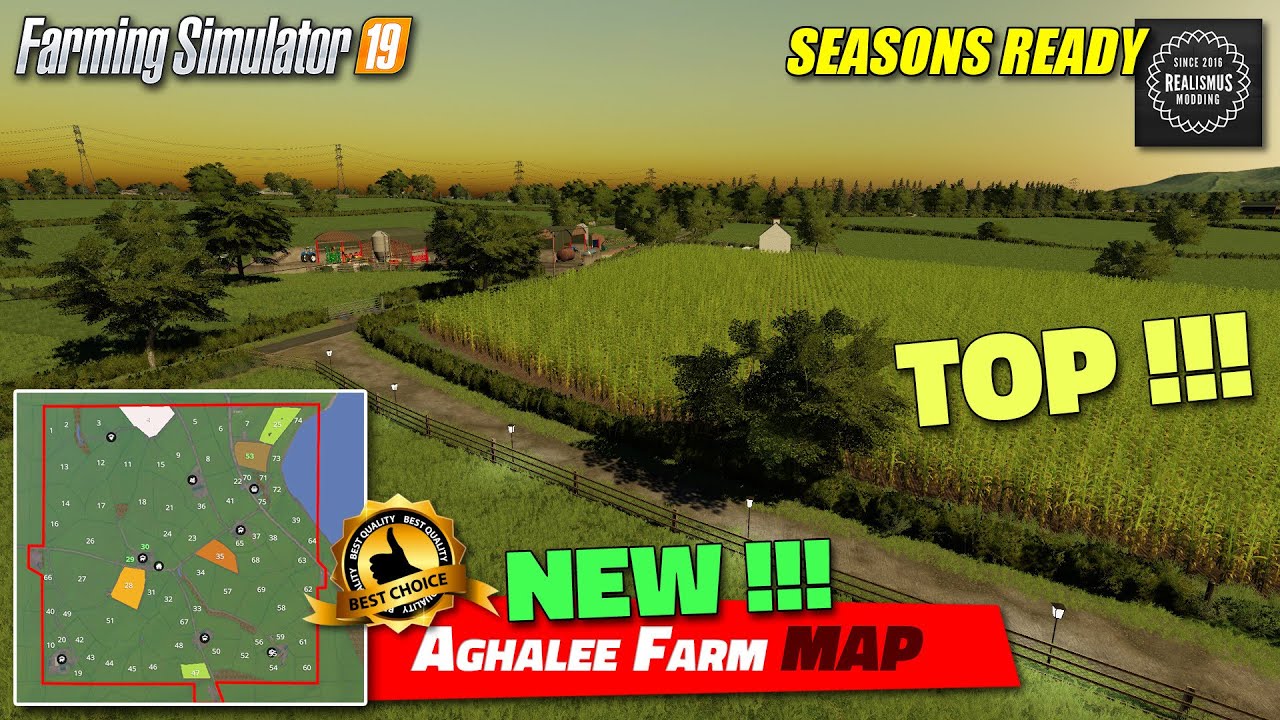 FS19 | NEW MAP "Aghalee Farm" - review - YouTube