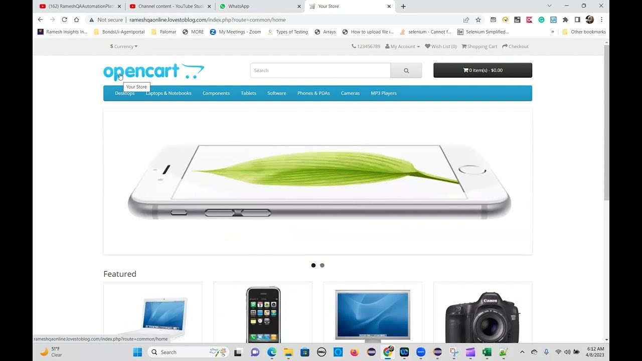 Josh HybridFramework Pages Design Part1 April 08 2023 - YouTube