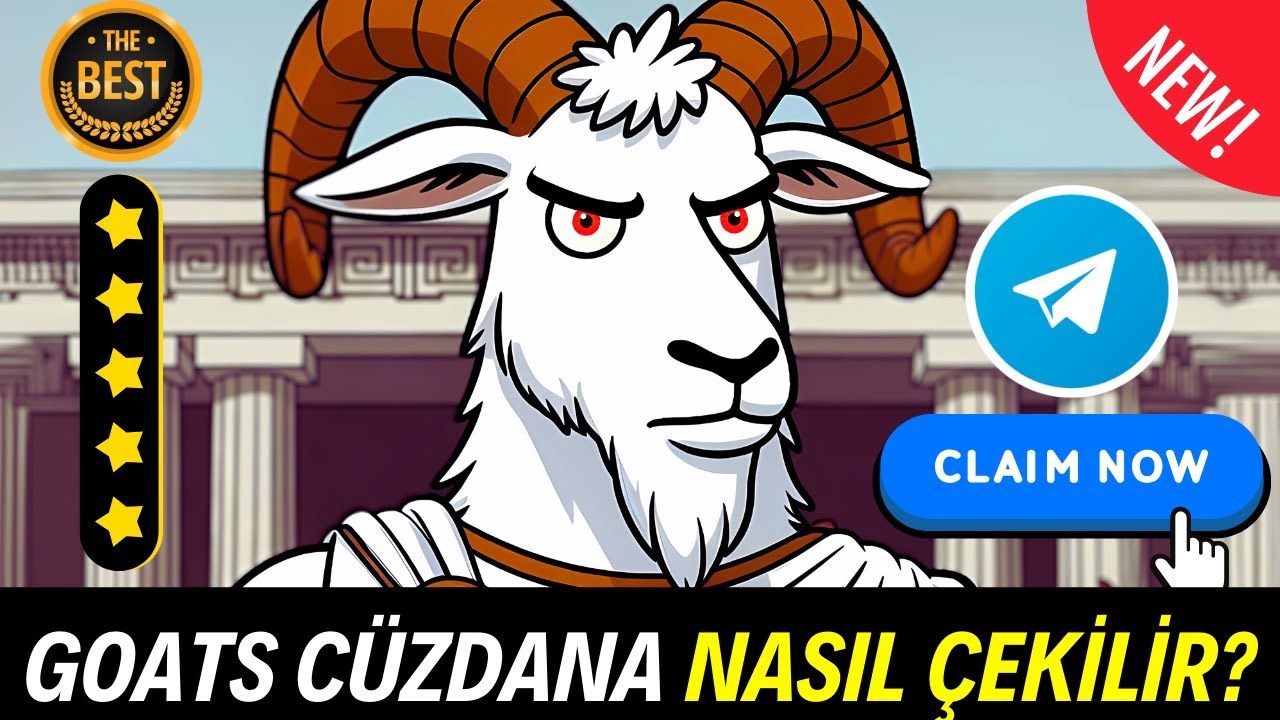Goats Telegram ve Cüzdanlara Nasıl Çekim Yapılır? (Goats Airdrop ...