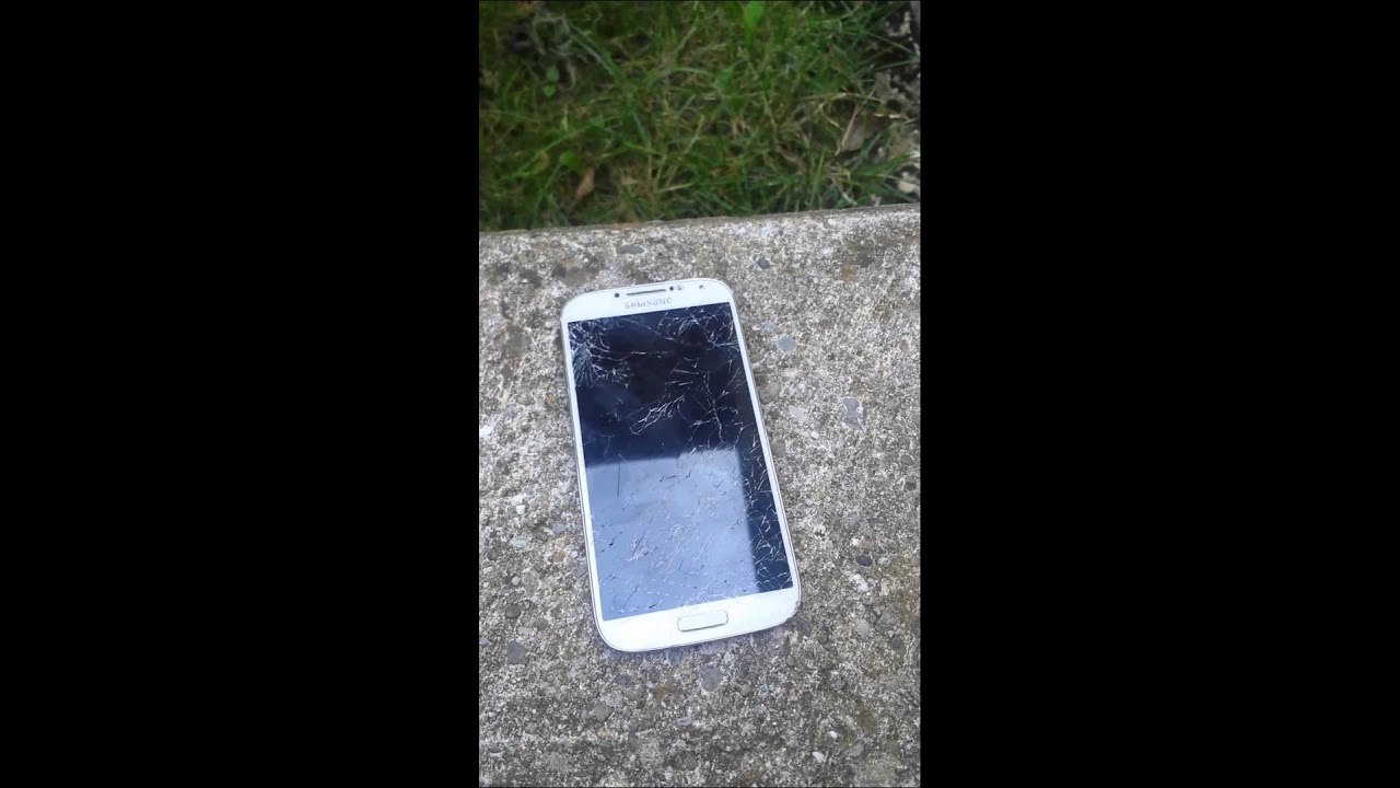 Samsung Galaxy s4 Drop Test from 11 Meters. - YouTube