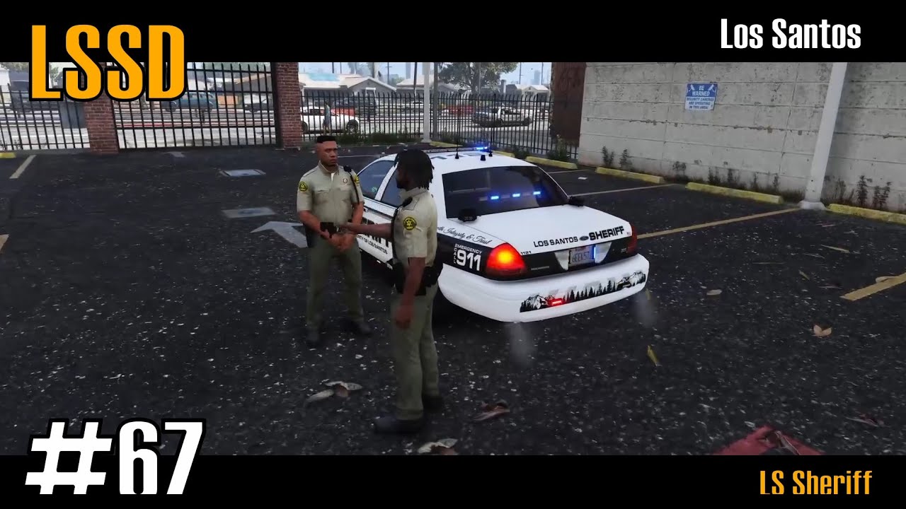 ⭐ GTA POLICE - LSPDFR mod / LSSD - LS Sheriff - 🚔 Ford Crown Victoria ...