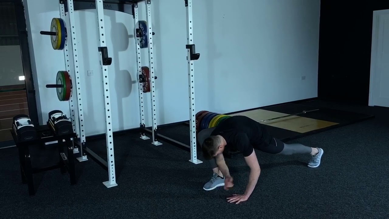 Forward Lunge, Elbow to Instep with Rotation - YouTube