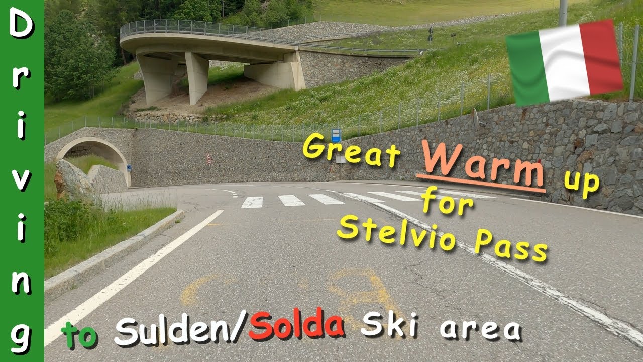 Gentle Scenic drive to Sulden/Solda Ortler Italy - YouTube