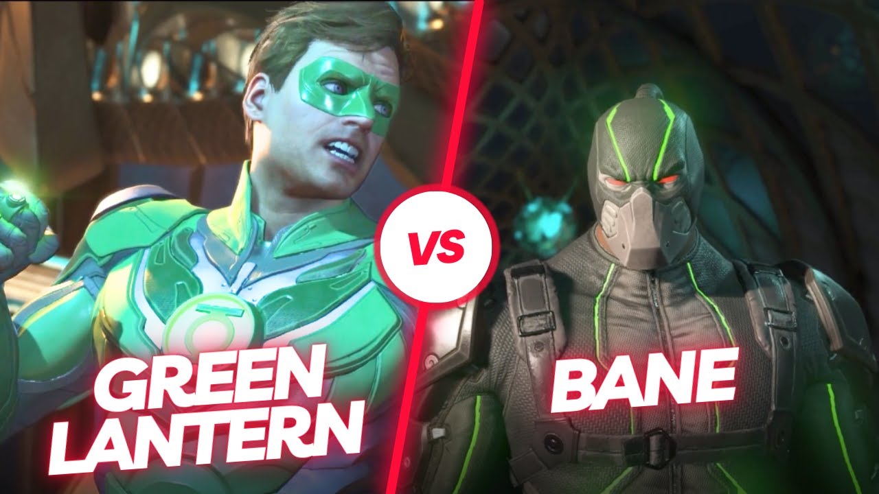 Green Lantern Vs Bane - Injustice 2 [PC UHD 4K] 144 FPS - YouTube