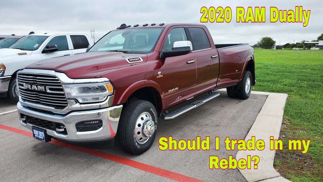2020 RAM 3500 Laramie Dually Crew Cab 4X4 8' Box | Super Clean! | Is it ...