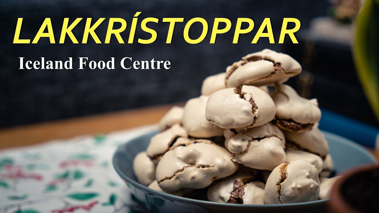 Icelandic Christmas Meringue Cookies / Lakkrístoppar - ICELAND FOOD ...